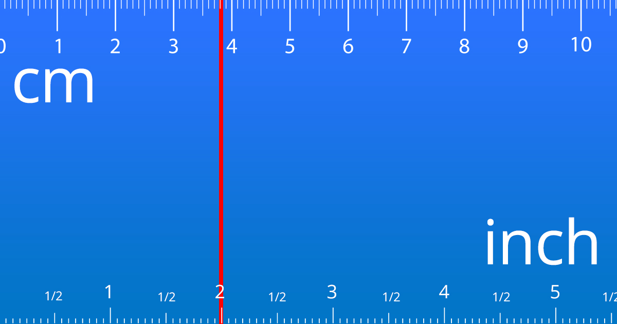 Inch Ruler Easy Online Measurement